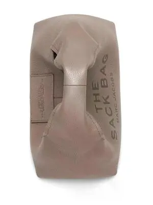 Marc Jacobs The Leather Mini Sack Bag - Neutrals