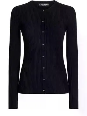 Dolce & Gabbana Ribbed-knit Cardigan