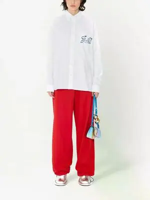 JW Anderson Drawstring-cuff Track Pants