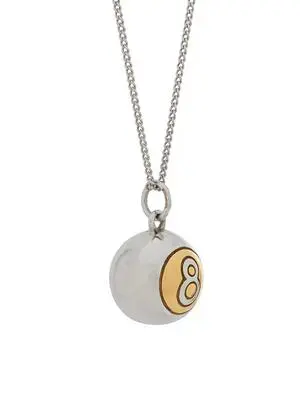 TRUE ROCKS 8-ball Pendant Necklace