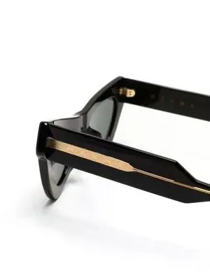 Marni Fairy Pool Triangular-frame Sunglasses - Black