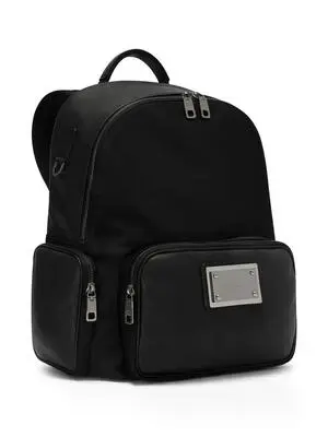 Dolce & Gabbana Logo-tag Leather Backpack