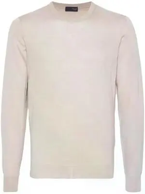 DRUMOHR Merino Wool Crew Neck Sweater