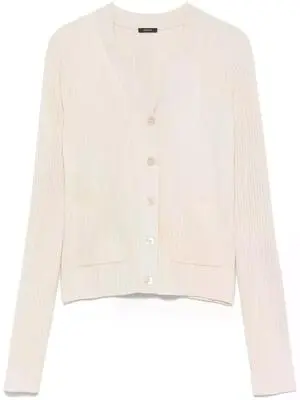 JOSEPH Ribbed-knit Cardigan