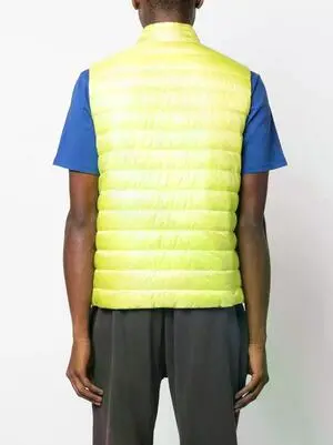 Herno Quilted Reversible Down Gilet - Yellow