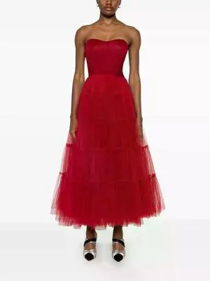 ANA RADU Tulle Maxi Dress