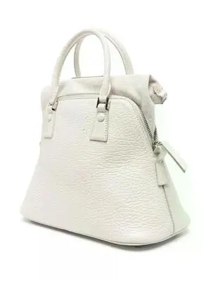 MAISON MARGIELA 5ac Classique Mini Top-handle Bag - Neutrals