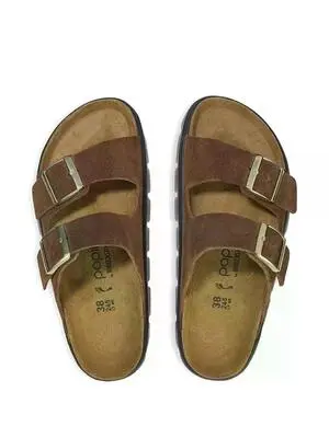 BIRKENSTOCK Arizona Double-buckle Suede Sandals