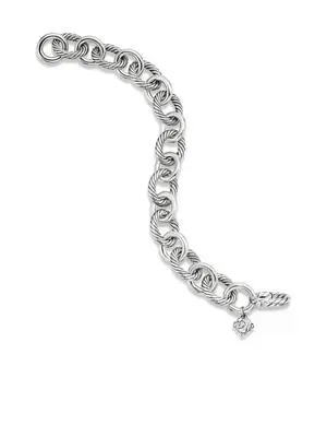David Yurman Sterling Oval Link Chain Bracelet