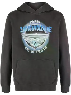 Zadig&voltaire Drawstring Sweatshirts Hoodies For Men