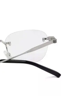 Dunhill Rimless Glasses - Silver