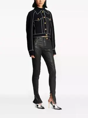Balmain Western Crepe Jacket