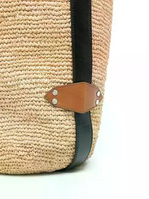 Isabel Marant Étoile Bayia Raffia Tote Bag