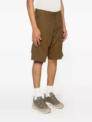 Carhartt Work In Progress Logo-patch Cargo Shorts - Brown