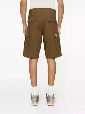 Carhartt Work In Progress Logo-patch Cargo Shorts - Brown