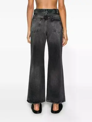 HAIKURE Korea Spider Wide Leg Jeans