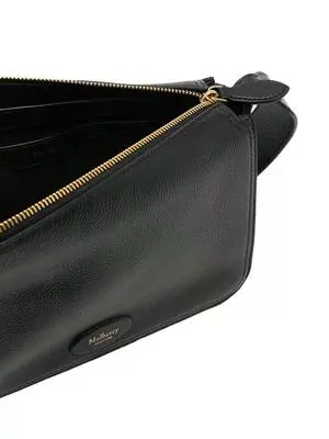 Mulberry Billie Leather Crossbody Bag - Black