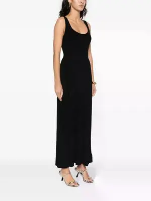 Michael Kors Ribbed Sleeveless Maxi Dress