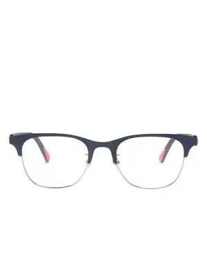 Moncler Ml5193h Rectangular Eyeglasses - Blue