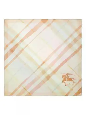 Burberry Watercolour Check Scarf - Neutrals