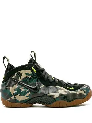 Nike Air Foamposite Pro 'green Camo' Sneakers - Black