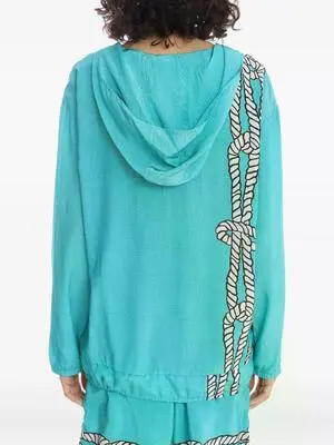 AMIR SLAMA Graphic-print Zip Jacket
