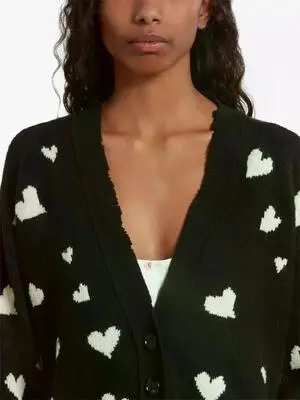 Marni Bunch Of Hearts Alpaca-wool Cardigan