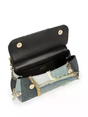 Dolce & Gabbana Medium Sicily Denim Patchwork Crossbody Bag