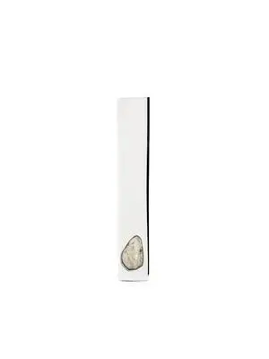 PARTS OF FOUR Diamond-detail Plate Earring - Silver