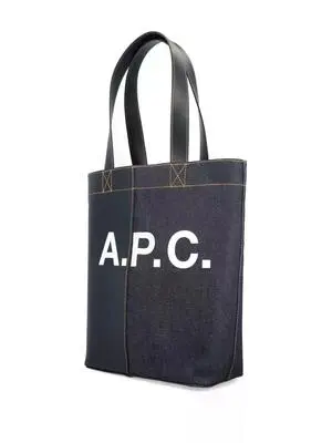A.p.c. Axel Tote Bag - Blue