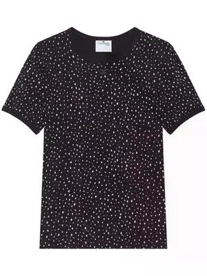 COURREGES Medusa T-shirt - Black