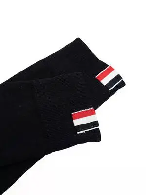 Thom Browne Cotton 4-bar Over-the-calf Socks