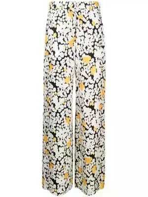 Lanvin Black Wash Pants For Women