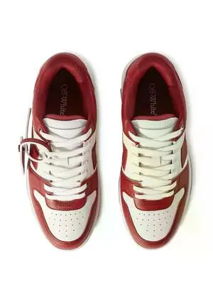 Off-White Out Of Office" Leather Sneakers - White