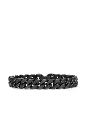 David Yurman Curb Chain Titanium Bracelet - Black
