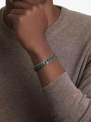 David Yurman Curb Chain Titanium Bracelet