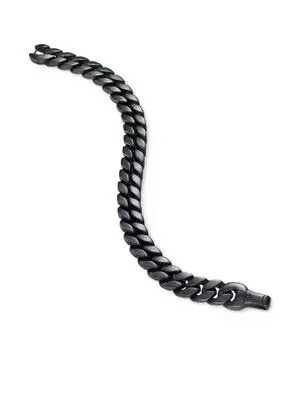 David Yurman Curb Chain Titanium Bracelet