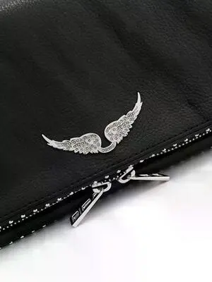Zadig&Voltaire Studded Leather Clutch
