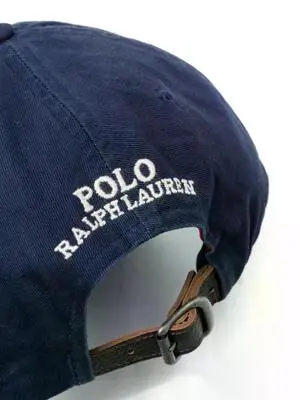Polo Ralph Lauren Polo Bear-embroidered Cotton Cap