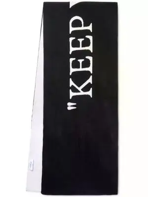 Off-White Keep Warm Scarf - White