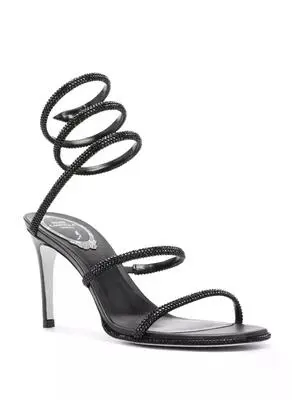 Rene Caovilla Cleo 90mm Ankle-strap Sandals