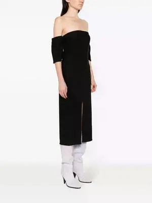 Isabel Marant Étoile Stony Off-shoulder Midi Dress
