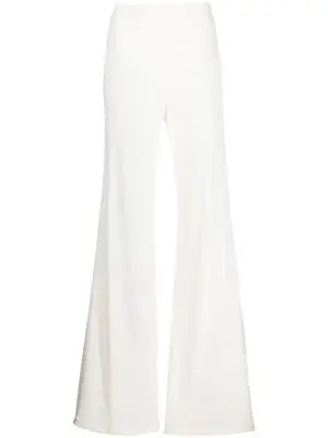 Alberta Ferretti High-waisted Flared Trousers