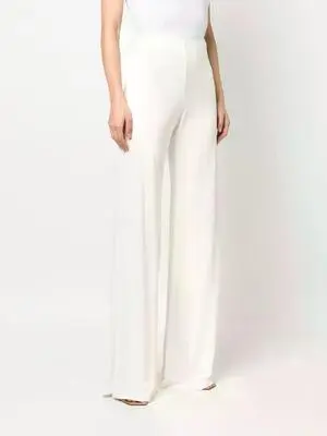 Alberta Ferretti High-waisted Flared Trousers