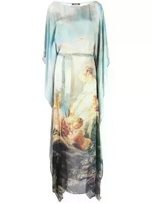 Roberto Cavalli Gathered Kaftans Tunics
