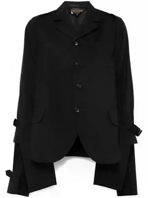 Comme Des Garçons Wool Waistcoat With Detachable Sleeves