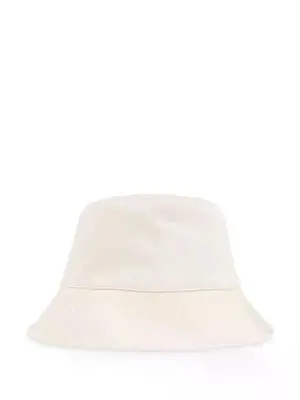 Moncler Logo-patch Bucket Hat - Neutrals