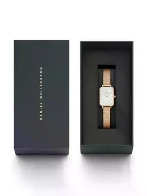 DANIEL WELLINGTON Quadro Pressed Studio Lumine 26mm - White