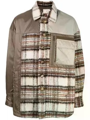 FENG CHEN WANG Panelled Button-up Jacket