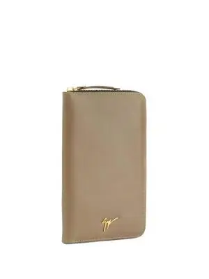 GIUSEPPE ZANOTTI Samuel Continental Wallet - Neutrals